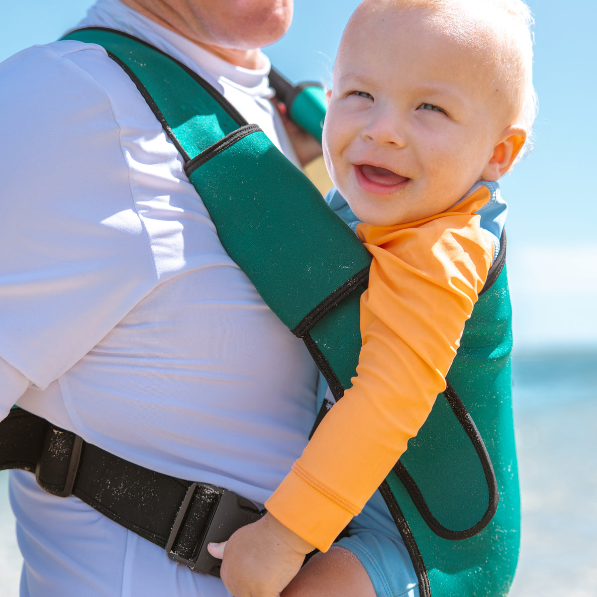Frog Orange Baby Carrier Ergonomic Waterproof Green